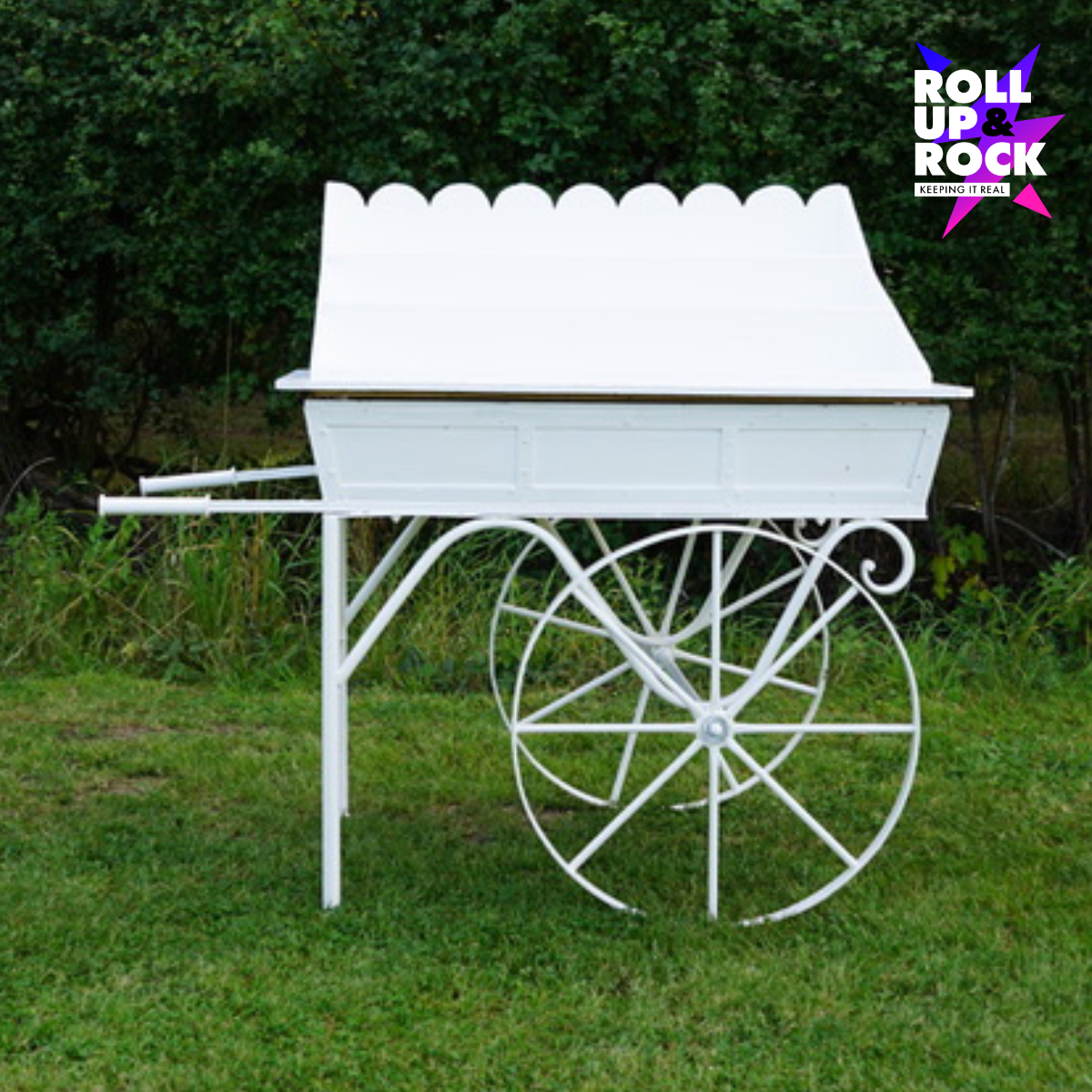 Display Cart - Roll Up & Rock